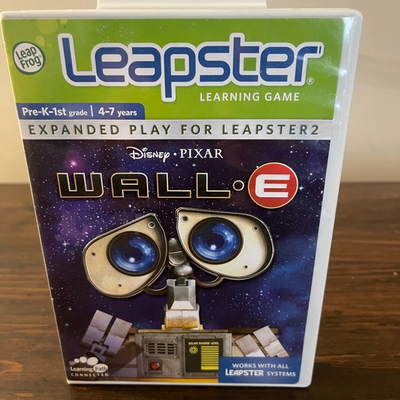 Toys | Leapfrog Leapster 2 Learning Game Disney Pixar Wall E Age 4 To 7 ...